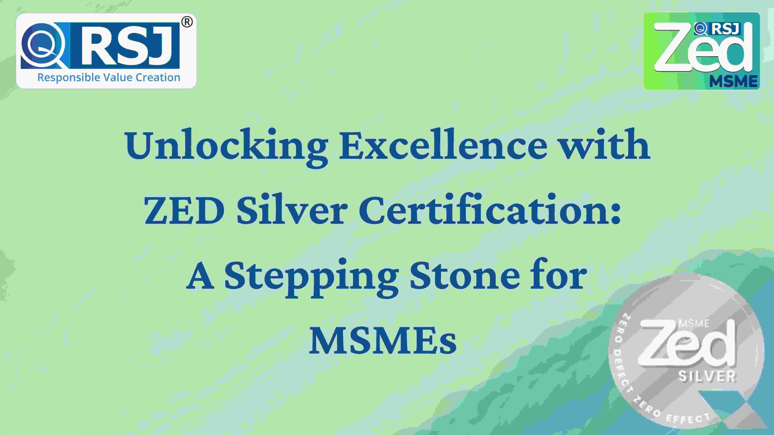 ZED Silver Certification – RSJ ZED Blog
